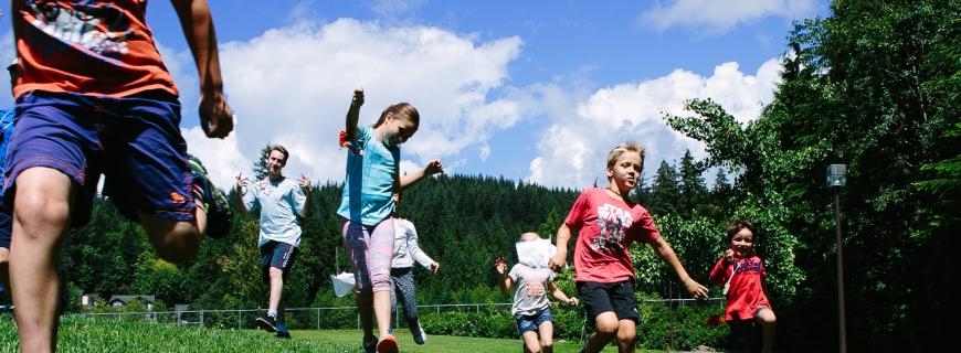 Kids Playing Outside Summer